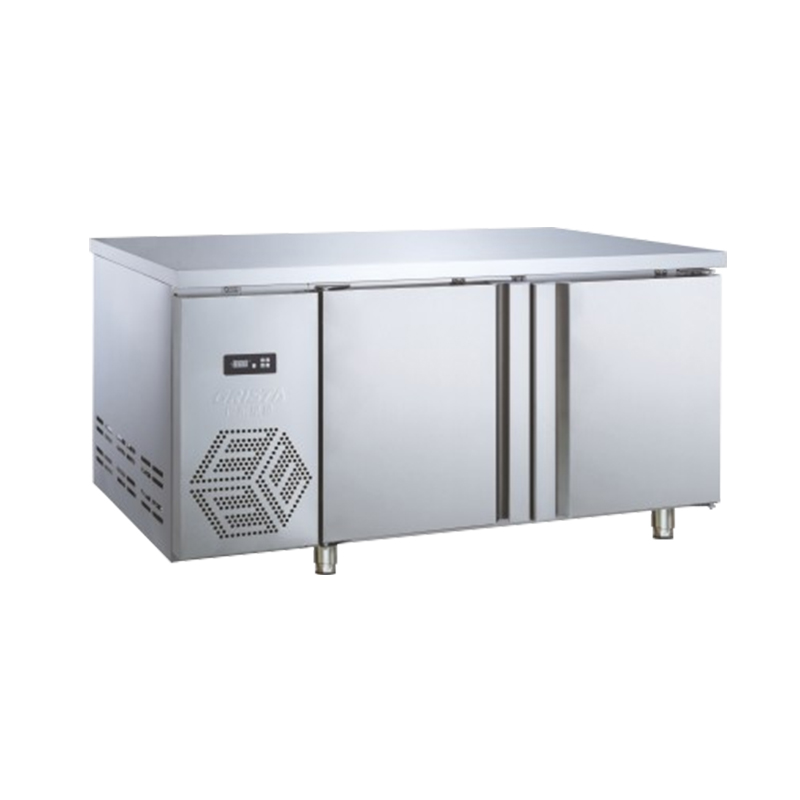 Refrigerator Work Bench Refrigerated Table Equipment 2 Door ...