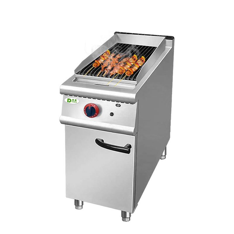 Luxury Commercial Restaurant BBQ Kitchen Grill Gas Grill Lava Rock With ...