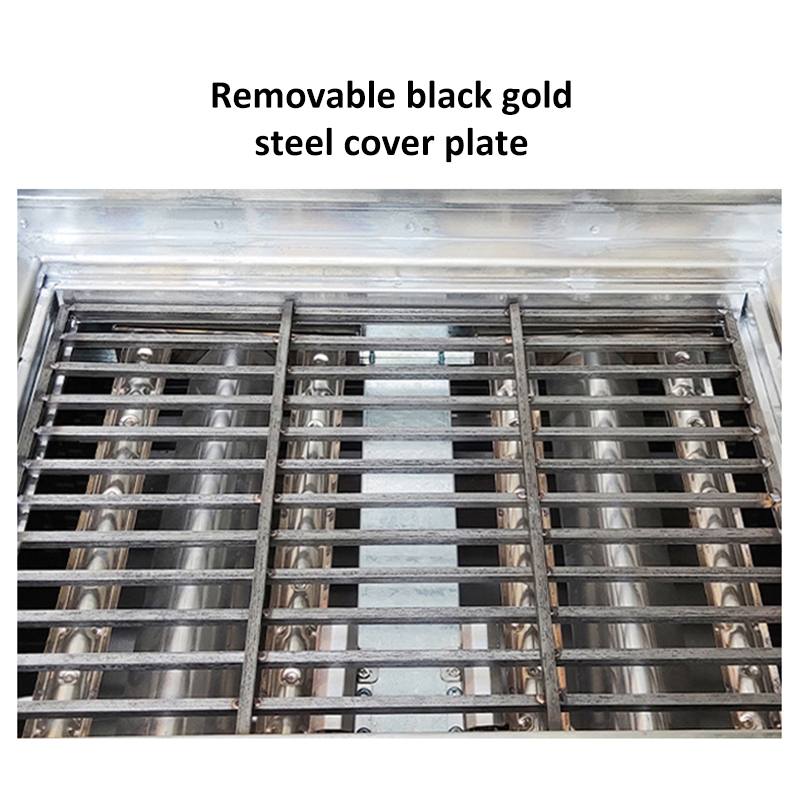 Luxury Commercial Restaurant BBQ Kitchen Grill Gas Grill Lava Rock With ...