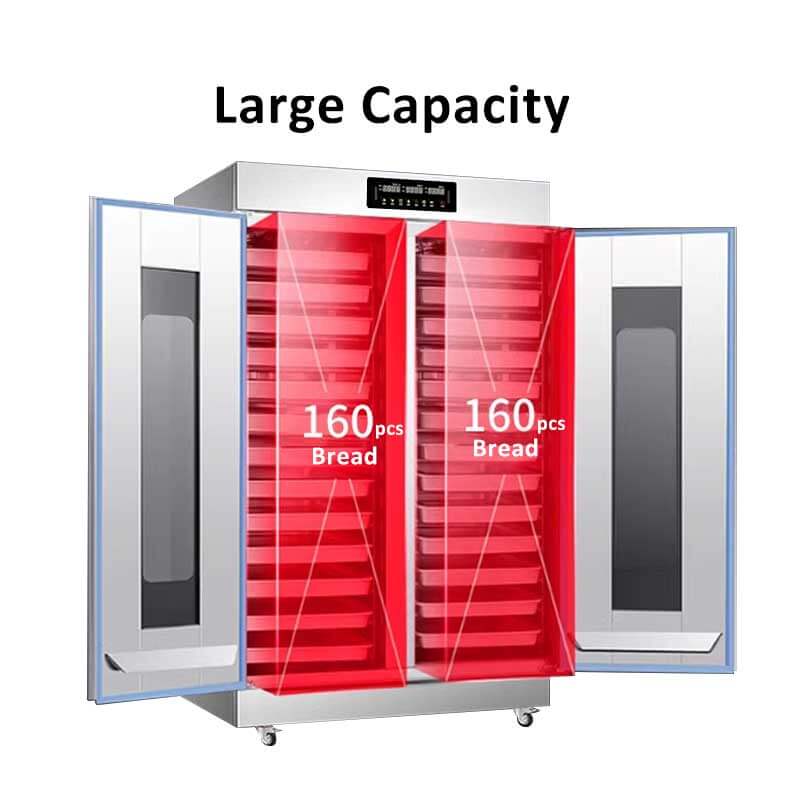 Stainless steel 32 trays Electric Bakery Equipment Dough Machine Bread ...