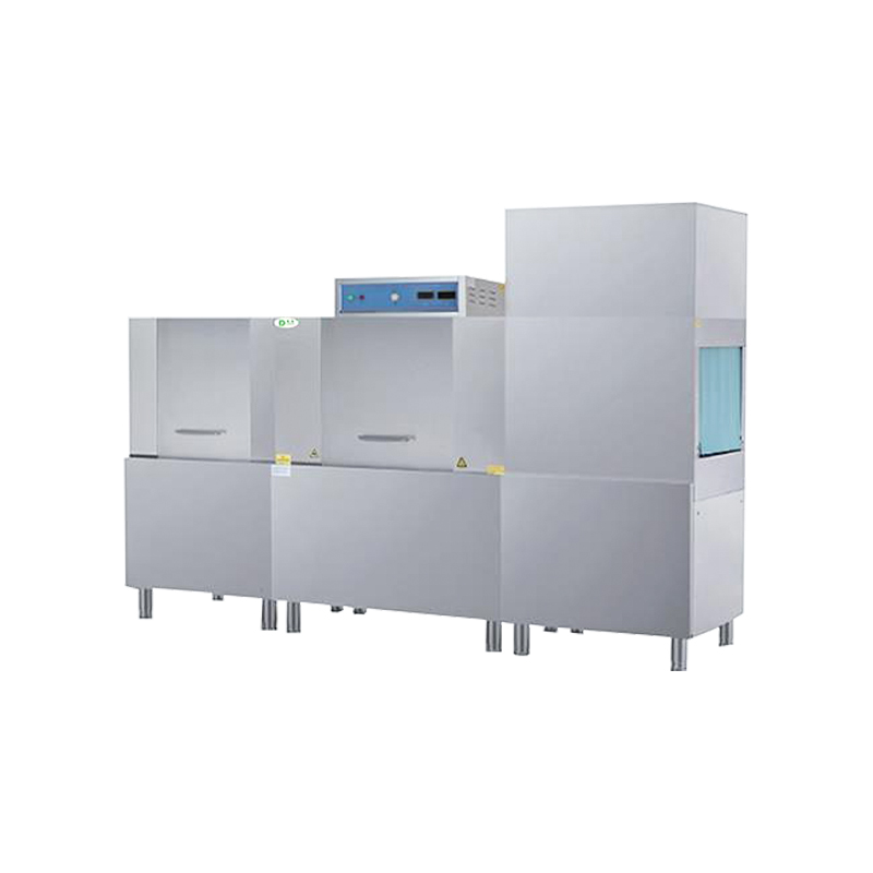 Commercial double cylinder with dryer dishwasher 250 basket/h quick ...