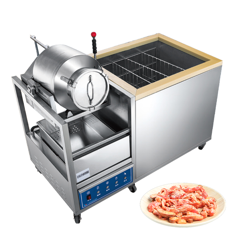 HVEF bubble thawing tank with meat marinating machine /Vacuum Tumbler ...