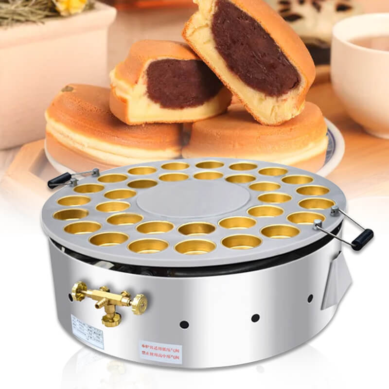 Street Food High-Capacity Cost Saving Imagawayaki Marker Machine Copper ...